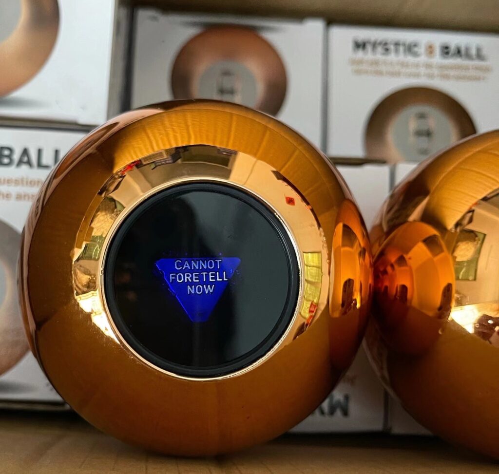 Rose Gold Magic 8 Ball | SgGiftsHub.com.sg