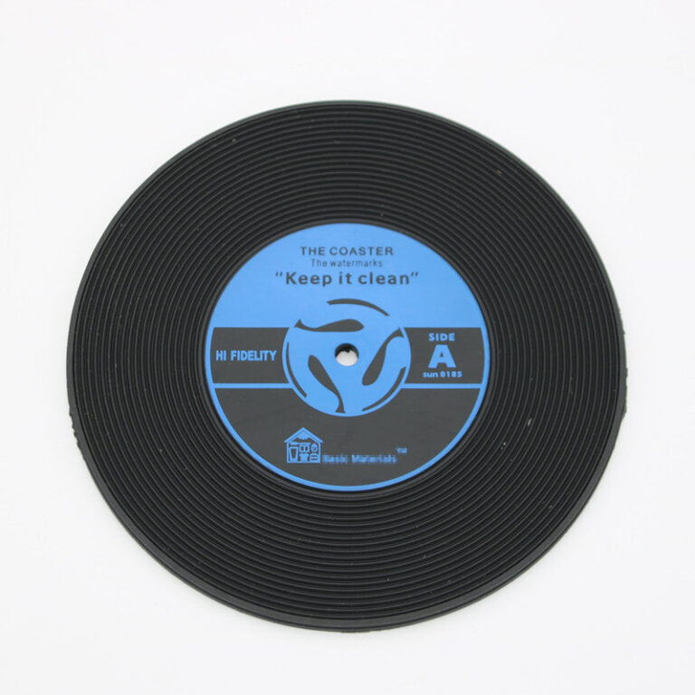 PVC Disc Coasters Can Print LOGO. | SgGiftsHub.com.sg
