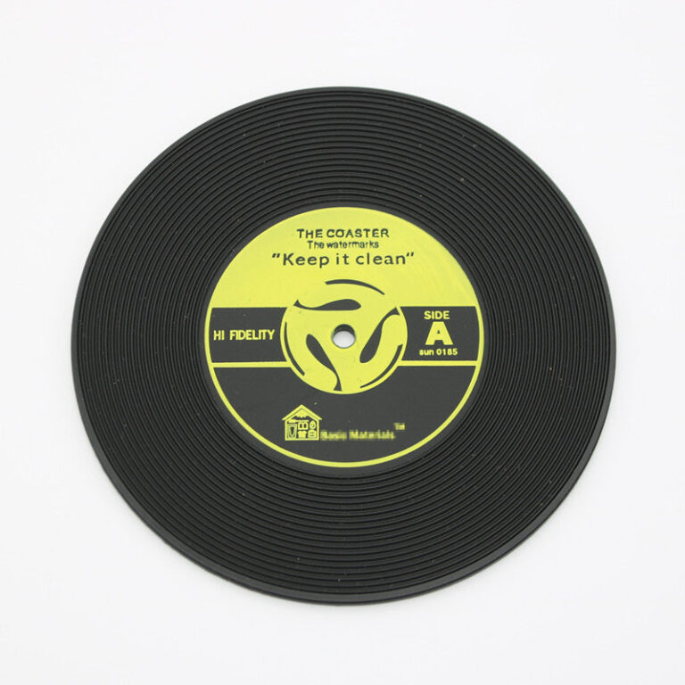 PVC Disc Coasters Can Print LOGO. | SgGiftsHub.com.sg