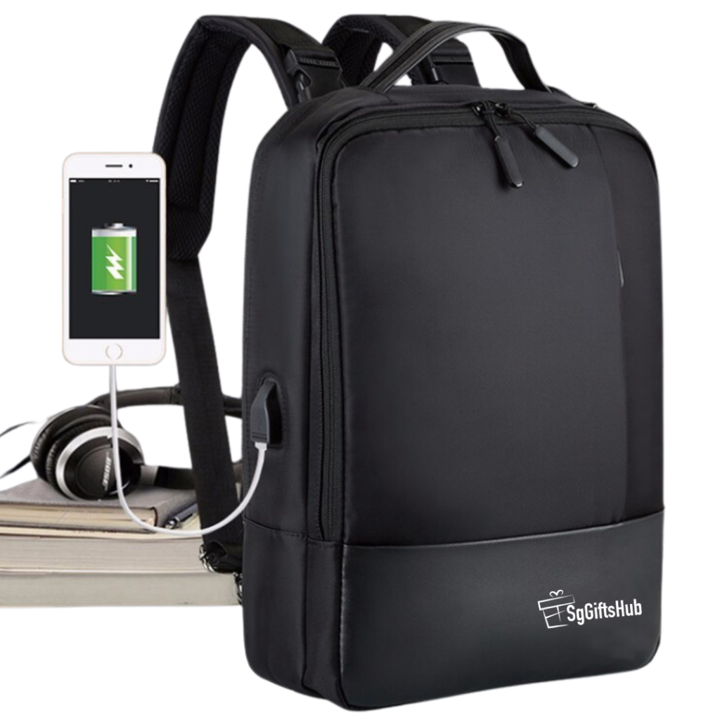 Waterproof Charging Backpack Customised | Corporate Gifts | Promotional ...
