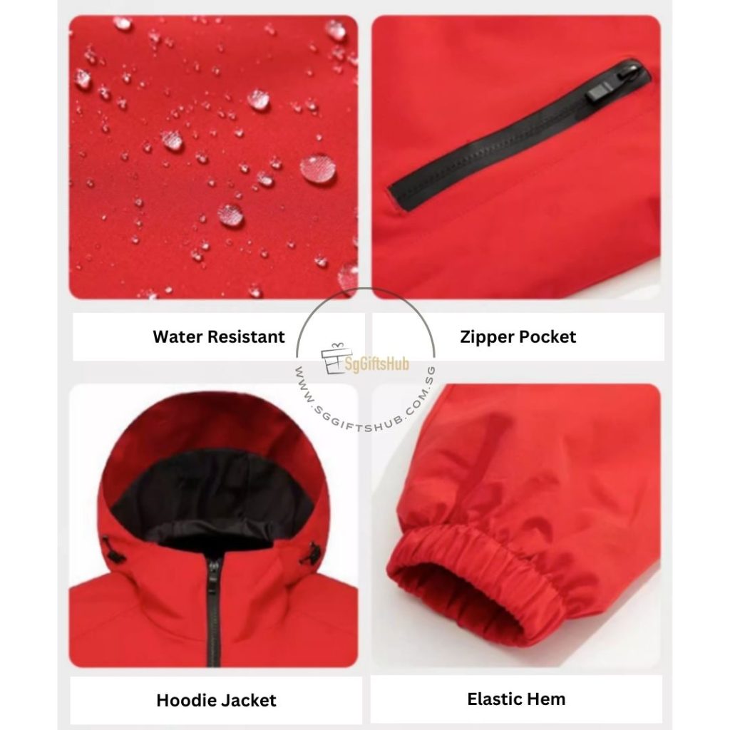 Custom Corporate Windbreaker | Corporate Jacket Singapore | Logo Print