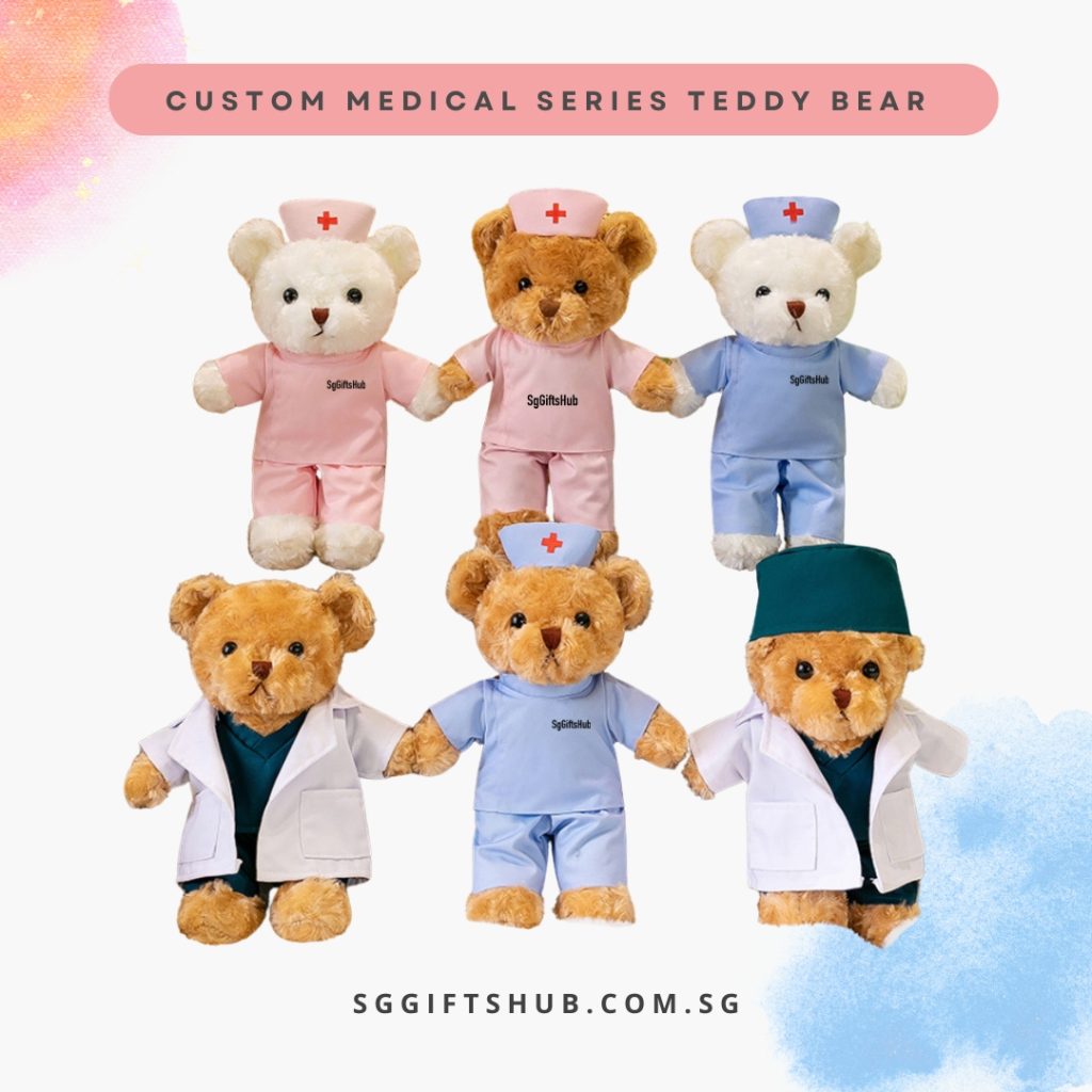 Medical Series Teddy Bear | Custom Plush Toy | Personalised Corporate Gifts